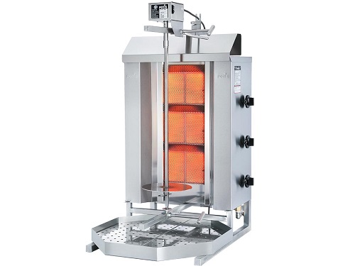 Potis gas Döner grills Gyros grill gas - Germaninox